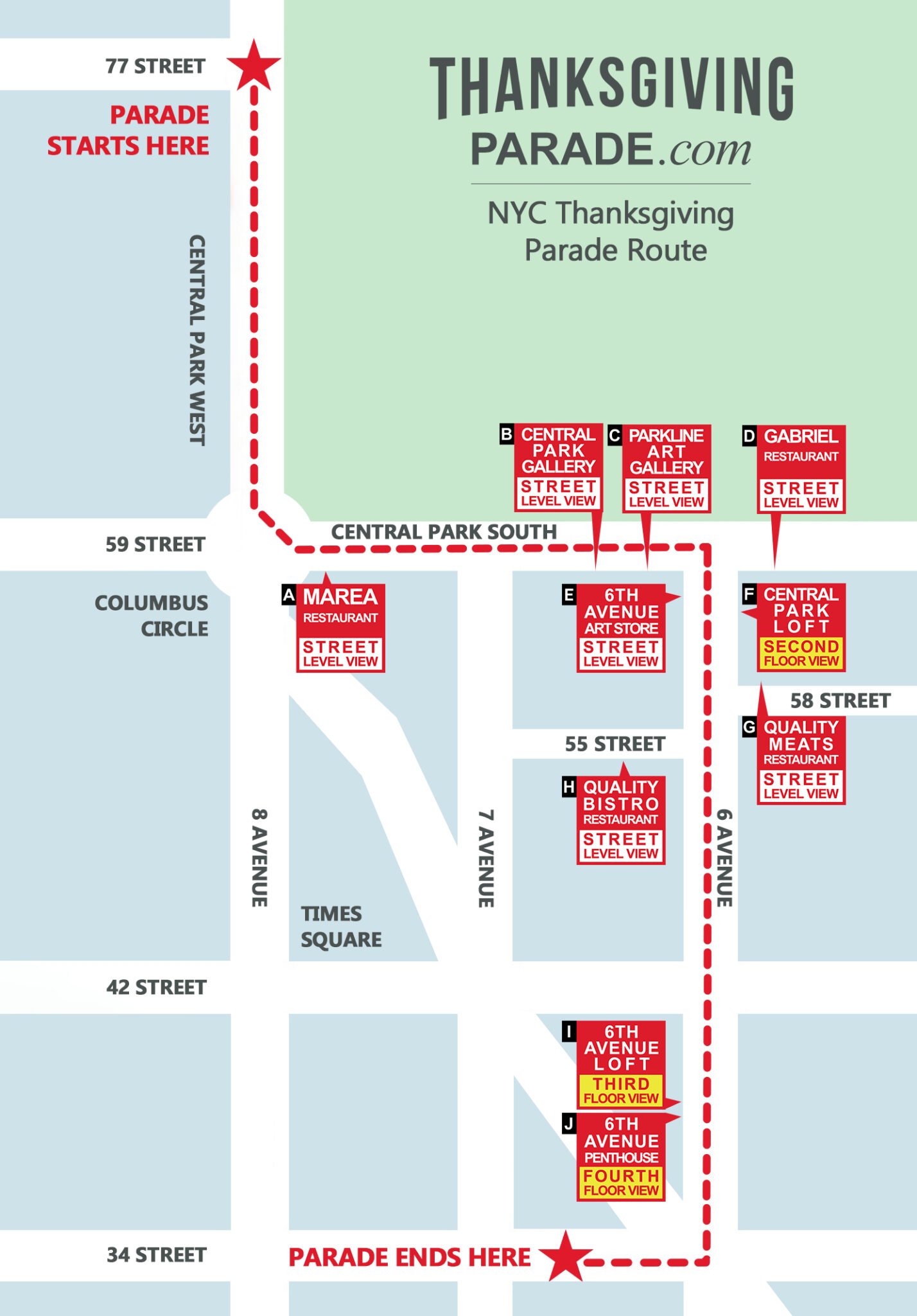Premium NYC Macy’s Thanksgiving Day Parade Tickets New York